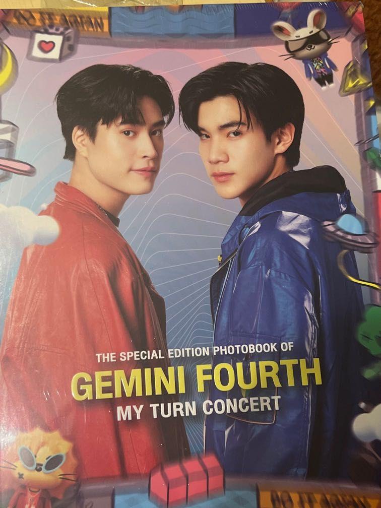 泰星GeminiFourth my turn concert photobook, 興趣及遊戲, 收藏品及紀念品, 明星周邊 - Carousell