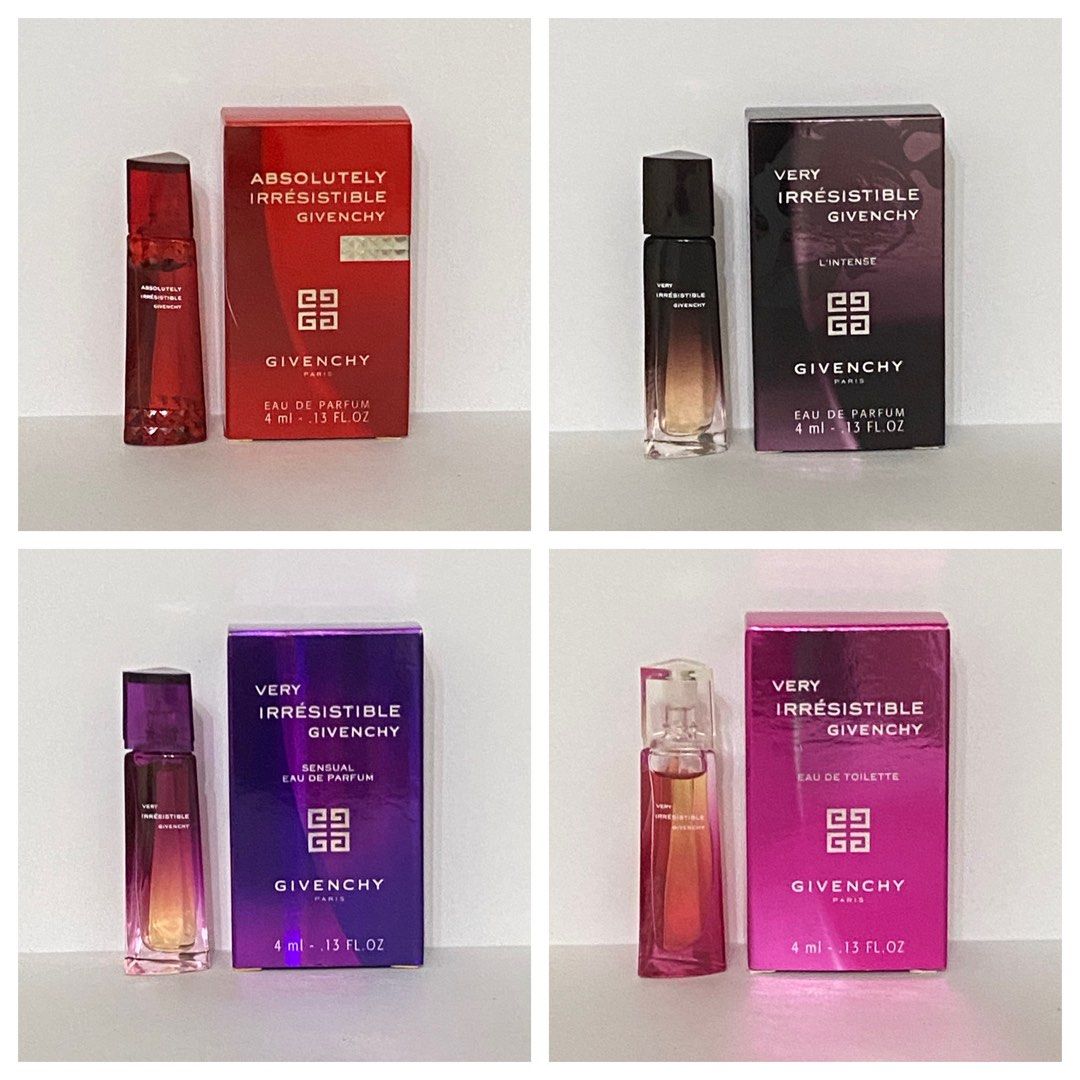 Givenchy Absolutely Irresistible Very Irresistible Eau de Parfum EDP Eau de Toilette EDT Perfume ...