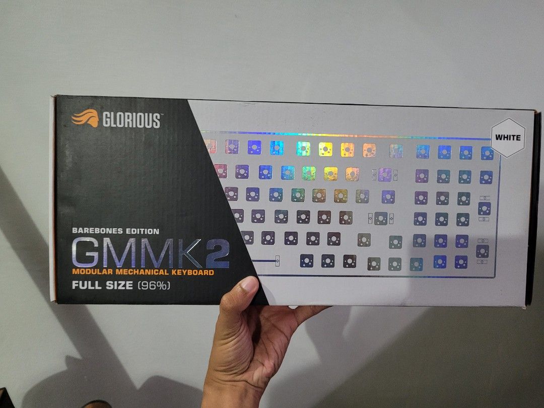 Glorious GMMK 2 Full Size (Barebones, White), Computers & Tech, Parts & Accessories, Computer ...