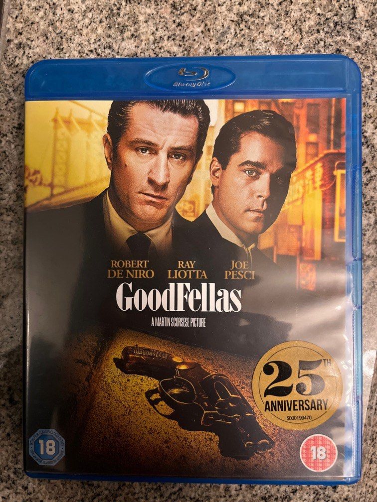 Goodfellas 25th Anniversary Blu ray, 興趣及遊戲, 音樂、樂器 & 配件, 音樂與媒體 - CD 及 ...