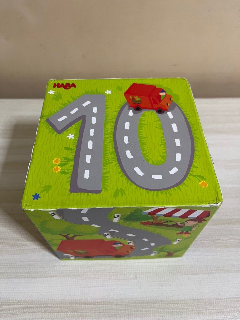 HABA Zippy Cars Stacking Cubes, Hobbies & Toys, Toys & Games on Carousell