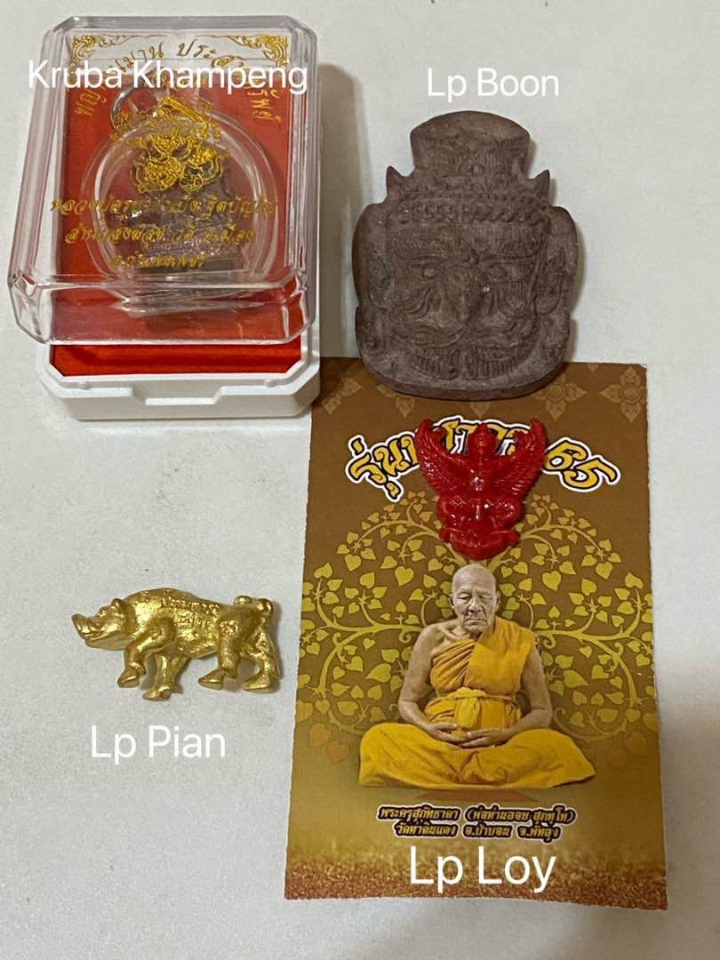 Hanuman Kruba Khampeng Lp Boon Wua Tanu Lp Pian Garuda Lp Loy, Hobbies ...