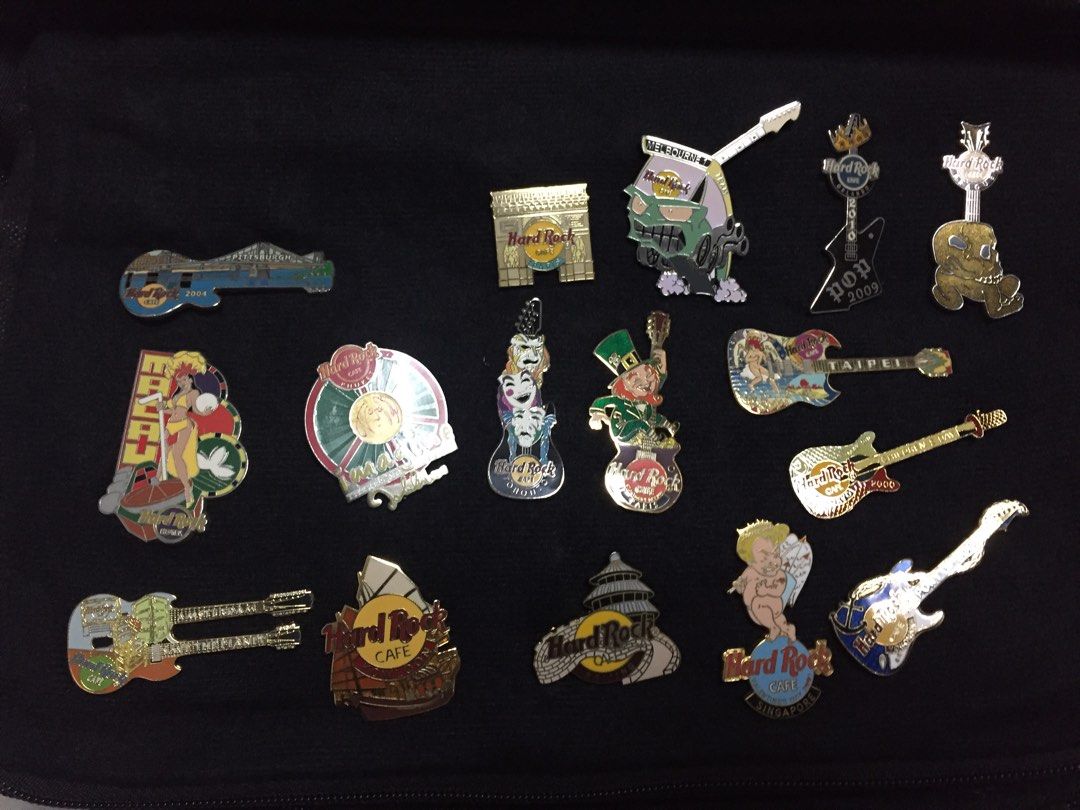 Hard Rock Cafe Pins, Hobbies & Toys, Toys & Games on Carousell