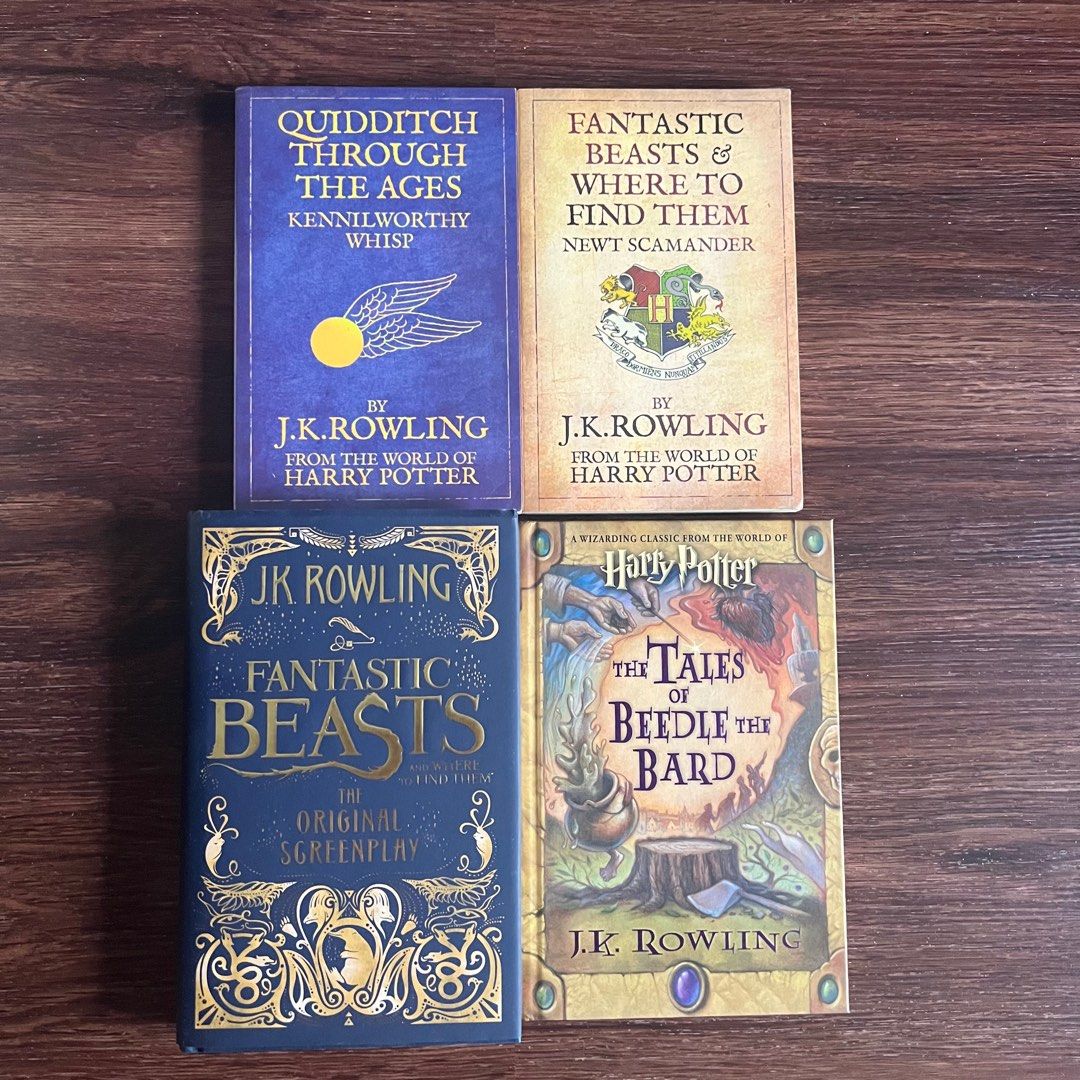 Harry Potter Wizarding World Books [SOLD AS SET], Hobbies & Toys, Books ...