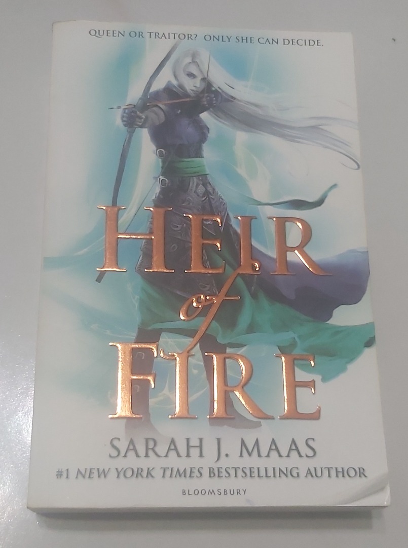Heir of Fire book SJM Sarah J Maas, Hobbies & Toys, Books & Magazines ...