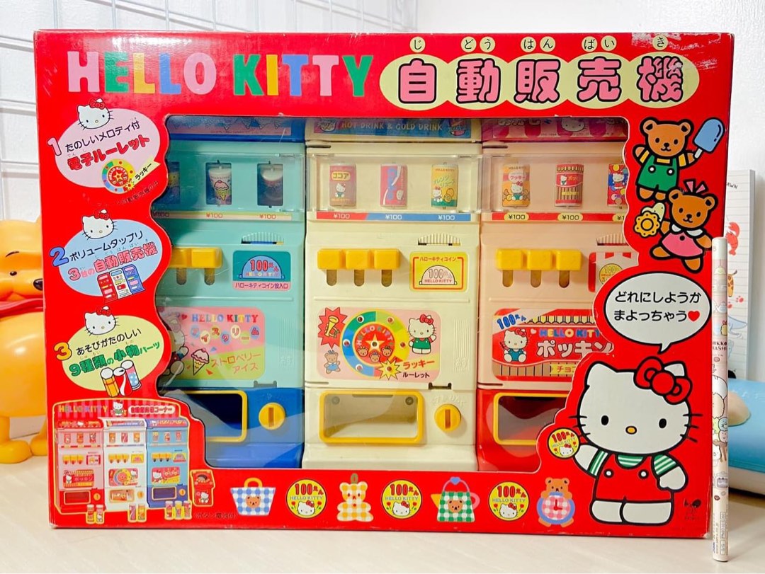 Hello Kitty Vintage vending machine 1994, Hobbies & Toys, Toys & Games ...