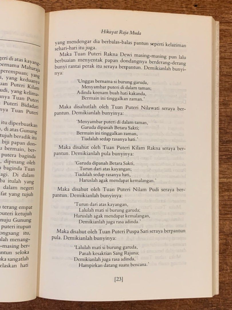 Hikayat Raja Muda book by Pawang Ana,Raja Haji Yahya, Hobbies & Toys ...