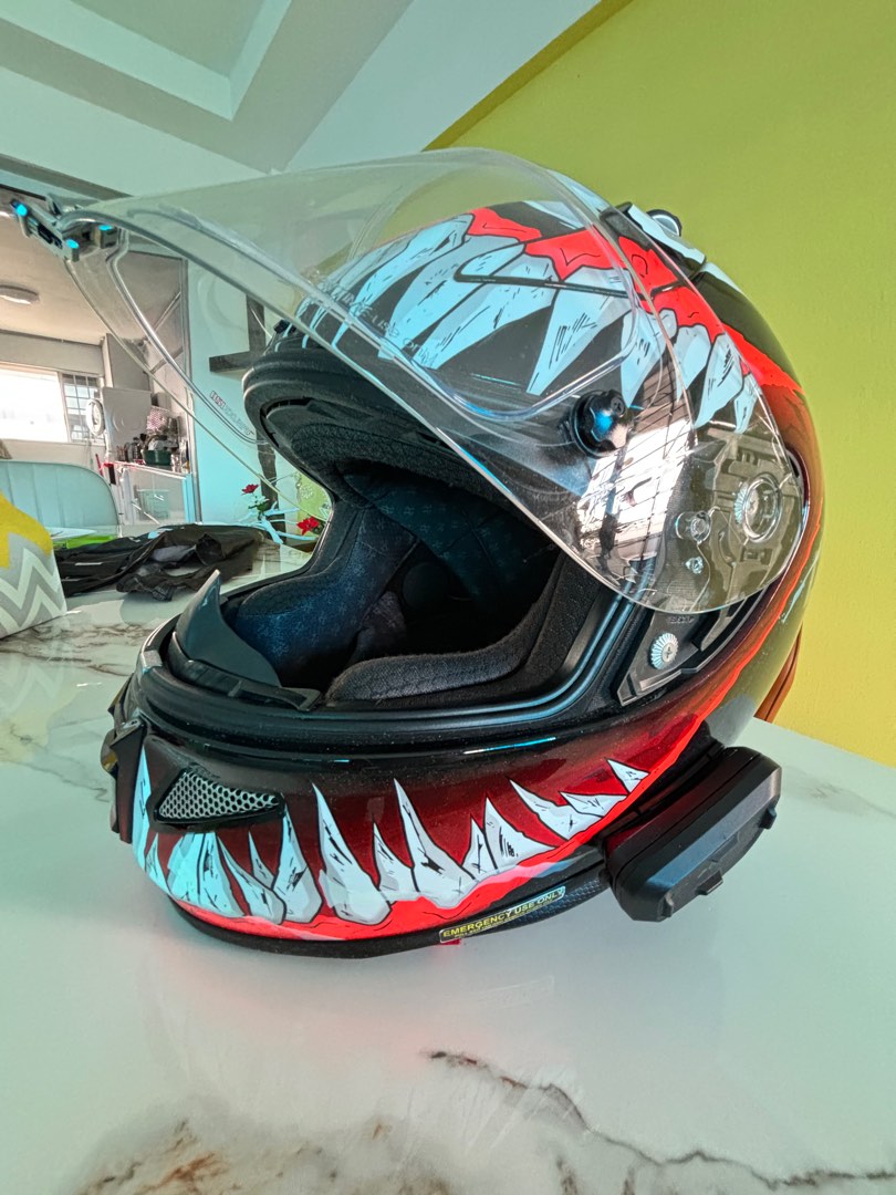 HJC RPHA 11 Venom Helmet, Motorcycles, Motorcycle Apparel on Carousell