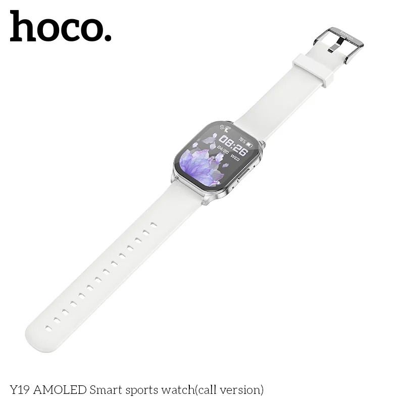 HOCO Y19 AMOLED Bluetooth Smart Sports Watch 1.96inch Unisex Smart ...