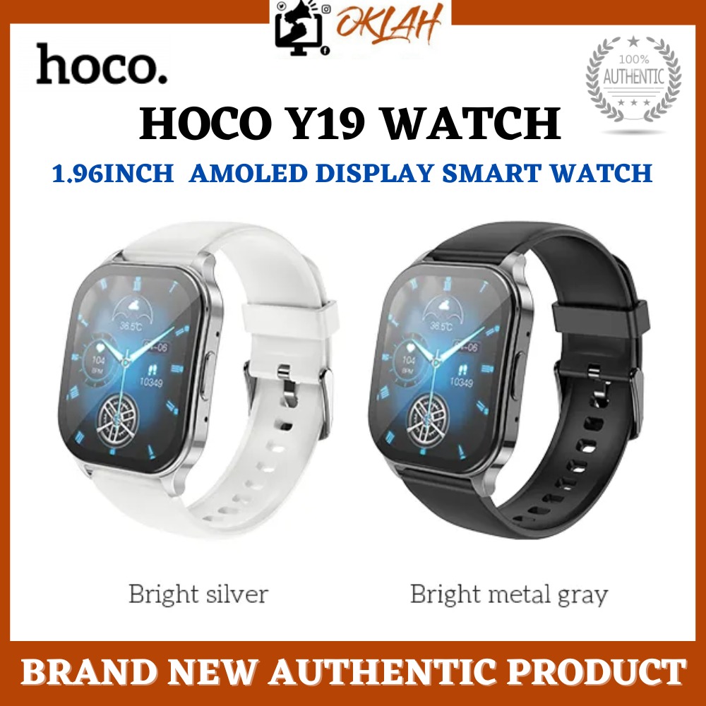 HOCO Y19 AMOLED Bluetooth Smart Sports Watch 1.96inch Unisex Smart ...