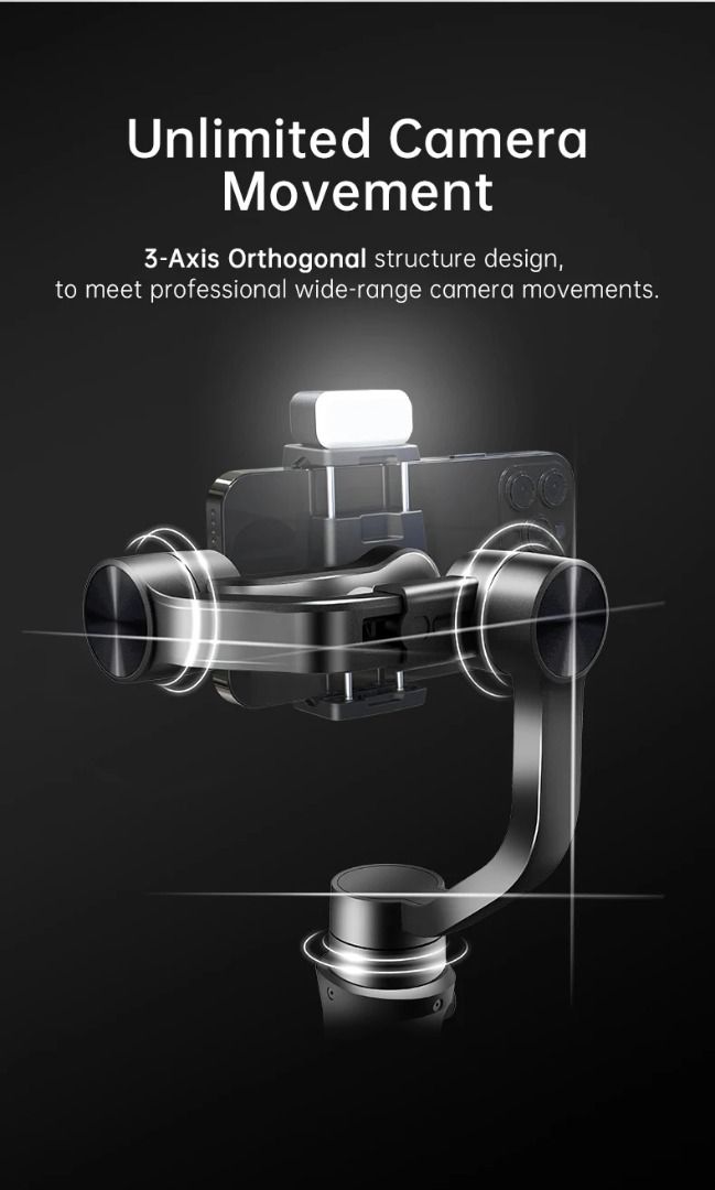 Hohem iSteady Mobile Plus KitLightweight 3-Axis Handheld Stabilizing ...