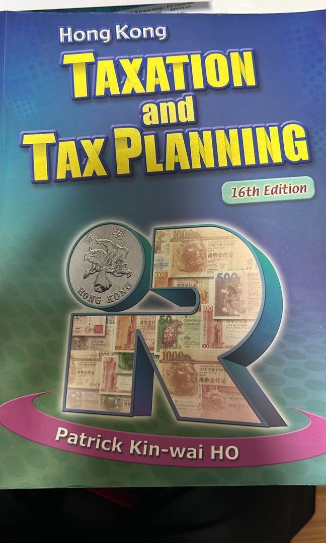 Hong Kong Taxation and Tax Planning, 興趣及遊戲, 書本 & 文具, 教科書 - Carousell