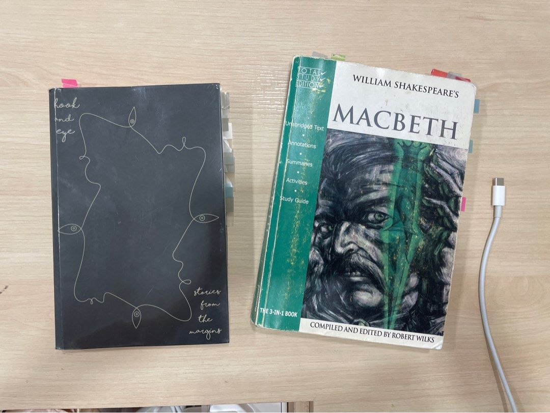 Hook And Eye, Macbeth Shakespeare Annotated Books [O LEVEL LITERATURE ...