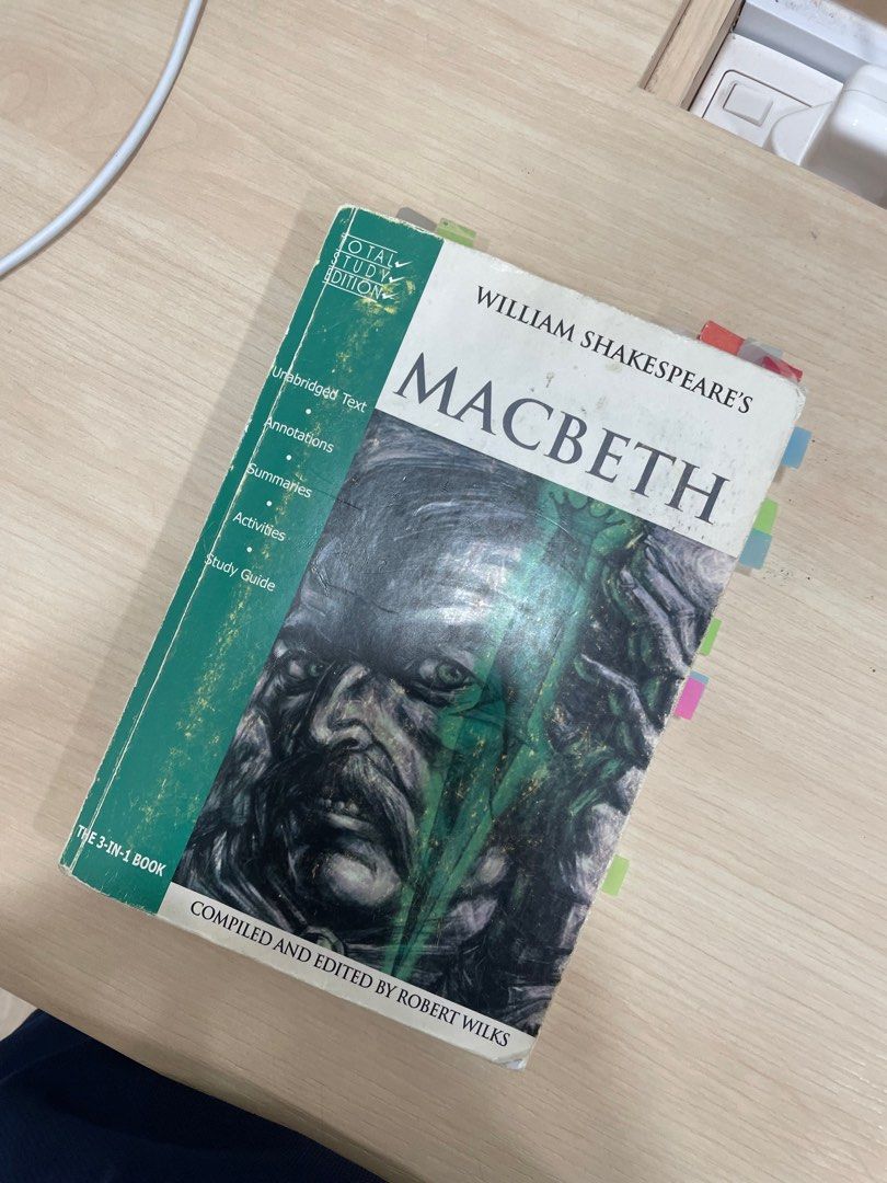 Hook And Eye, Macbeth Shakespeare Annotated Books [O LEVEL LITERATURE ...