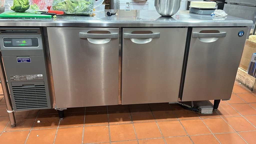 Hoshizaki 3door table freezer w/ counter top, TV & Home Appliances ...