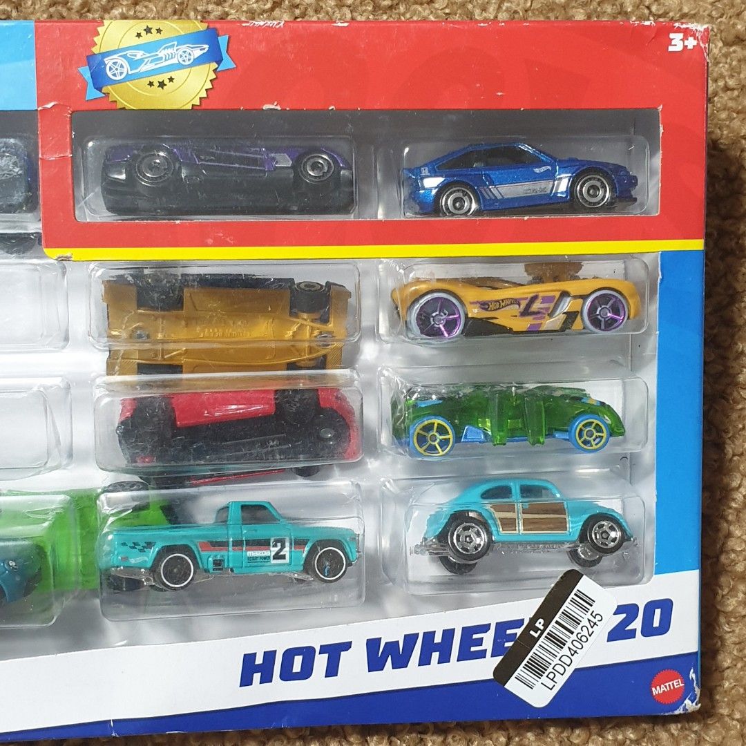 Hot Wheels 20 Gift Pack - Sealed, Hobbies & Toys, Toys & Games on Carousell