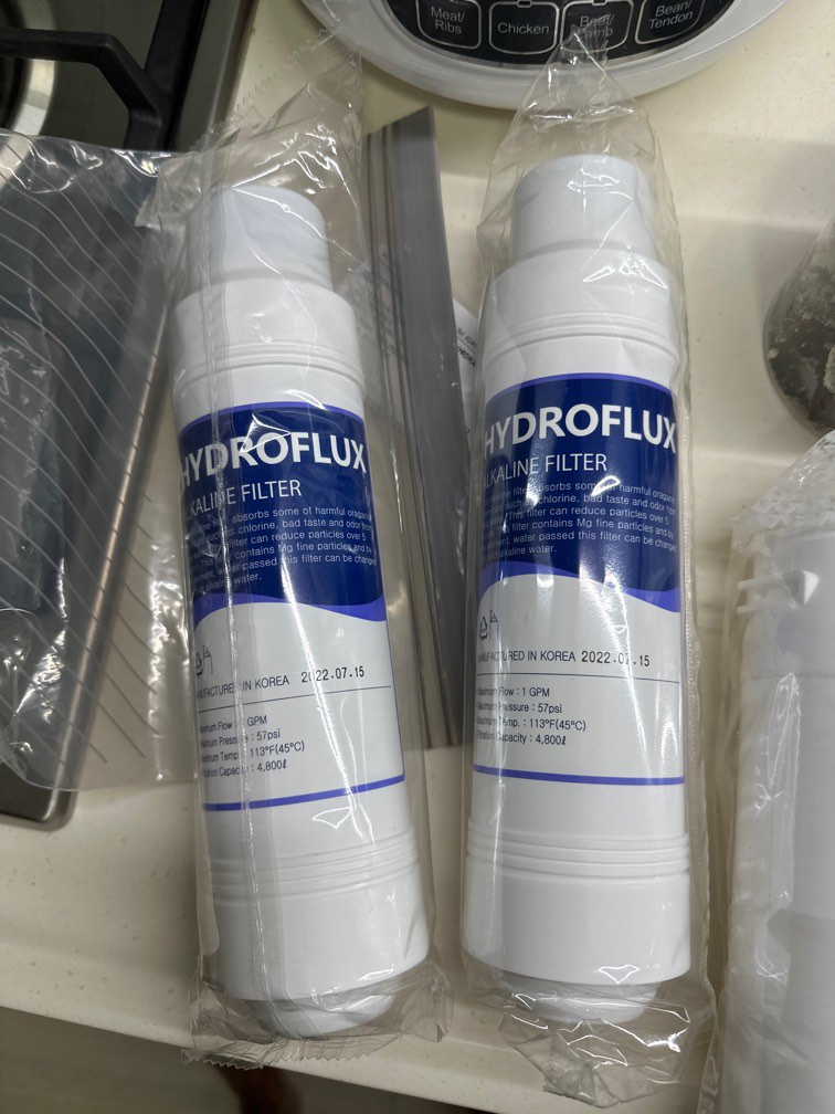Hydroflux Nami Alkaline Filter, TV & Home Appliances, Kitchen ...