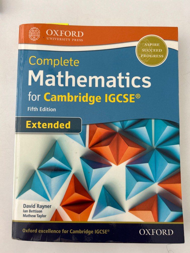 Igcse Cambridge Maths Textbook Hobbies And Toys Books And Magazines Textbooks On Carousell
