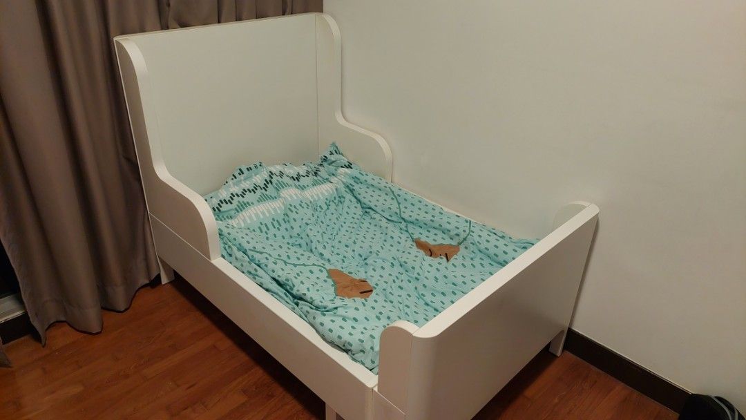 Ikea bed extendable, Babies & Kids, Baby Nursery & Kids Furniture ...