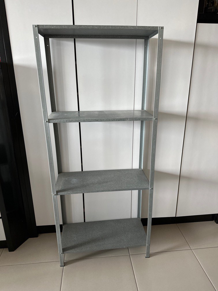 IKEA Metal Shelf, Furniture & Home Living, Furniture, Shelves, Cabinets ...