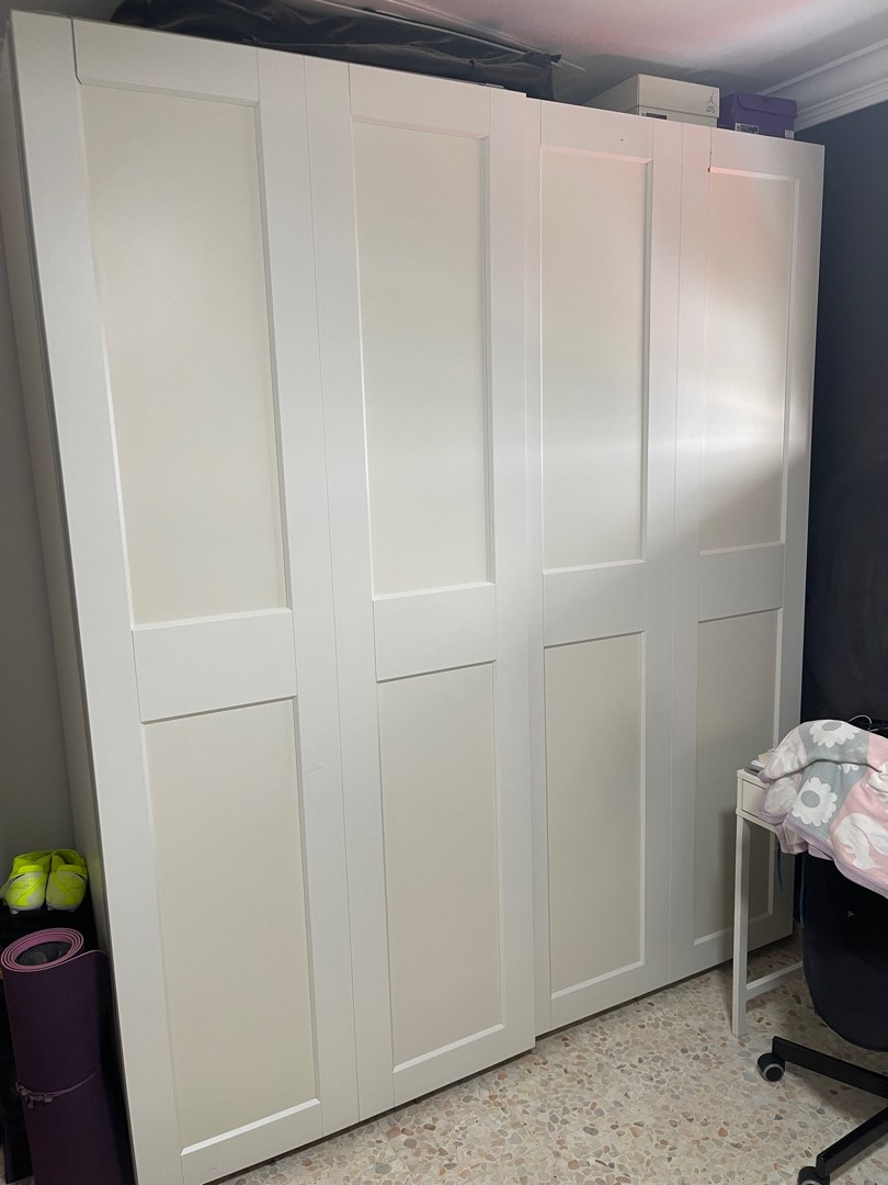 IKEA PAX wardrobe, Furniture & Home Living, Furniture, Shelves ...