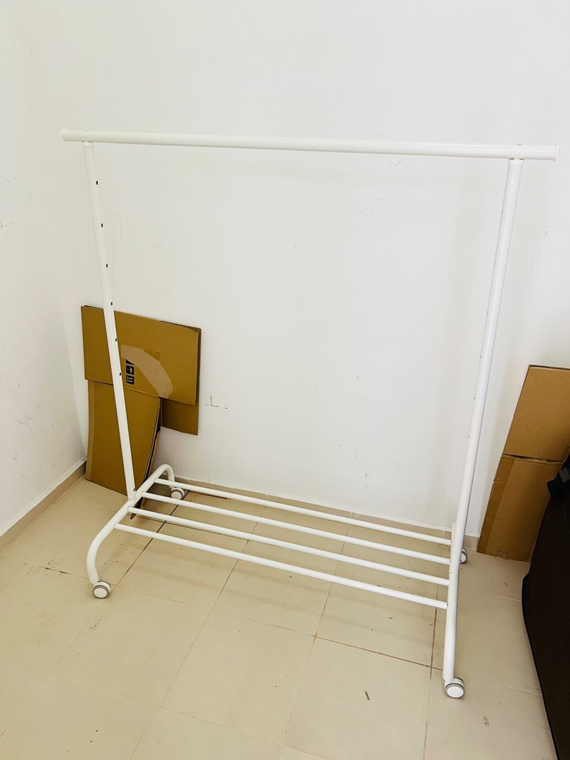 IKEA Rigga Clothes Rack, Furniture & Home Living, Home Improvement & Organisation, Clothes ...