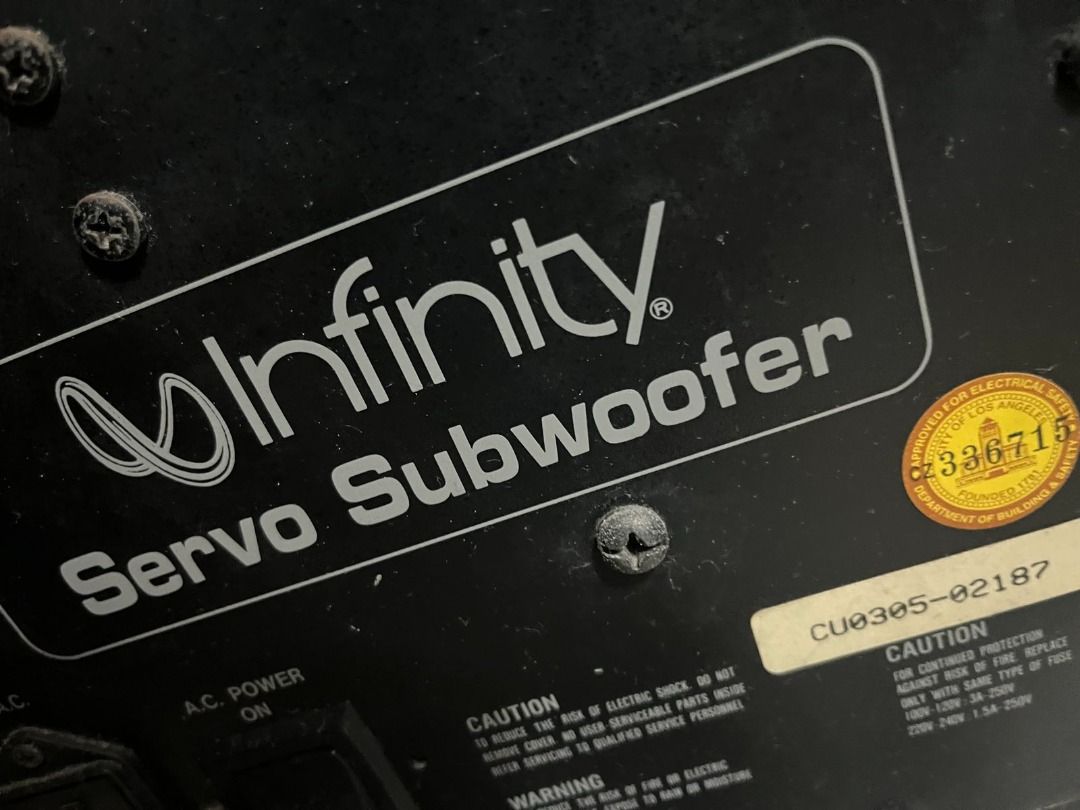 Infinity Subwoofer JBL home theater 10 Inch, Audio, Soundbars, Speakers ...