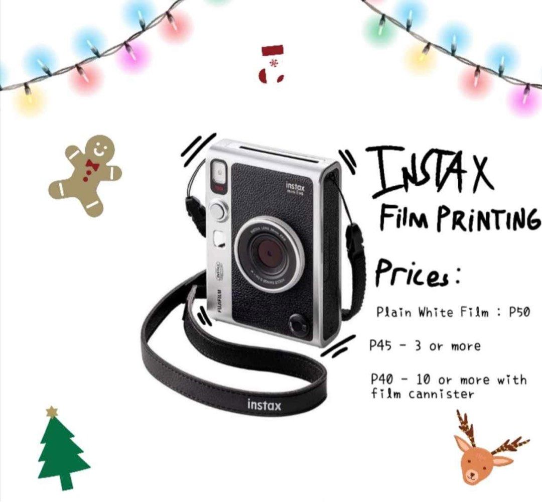Instax Film Printing using Mini Evo, Photography, Cameras on Carousell