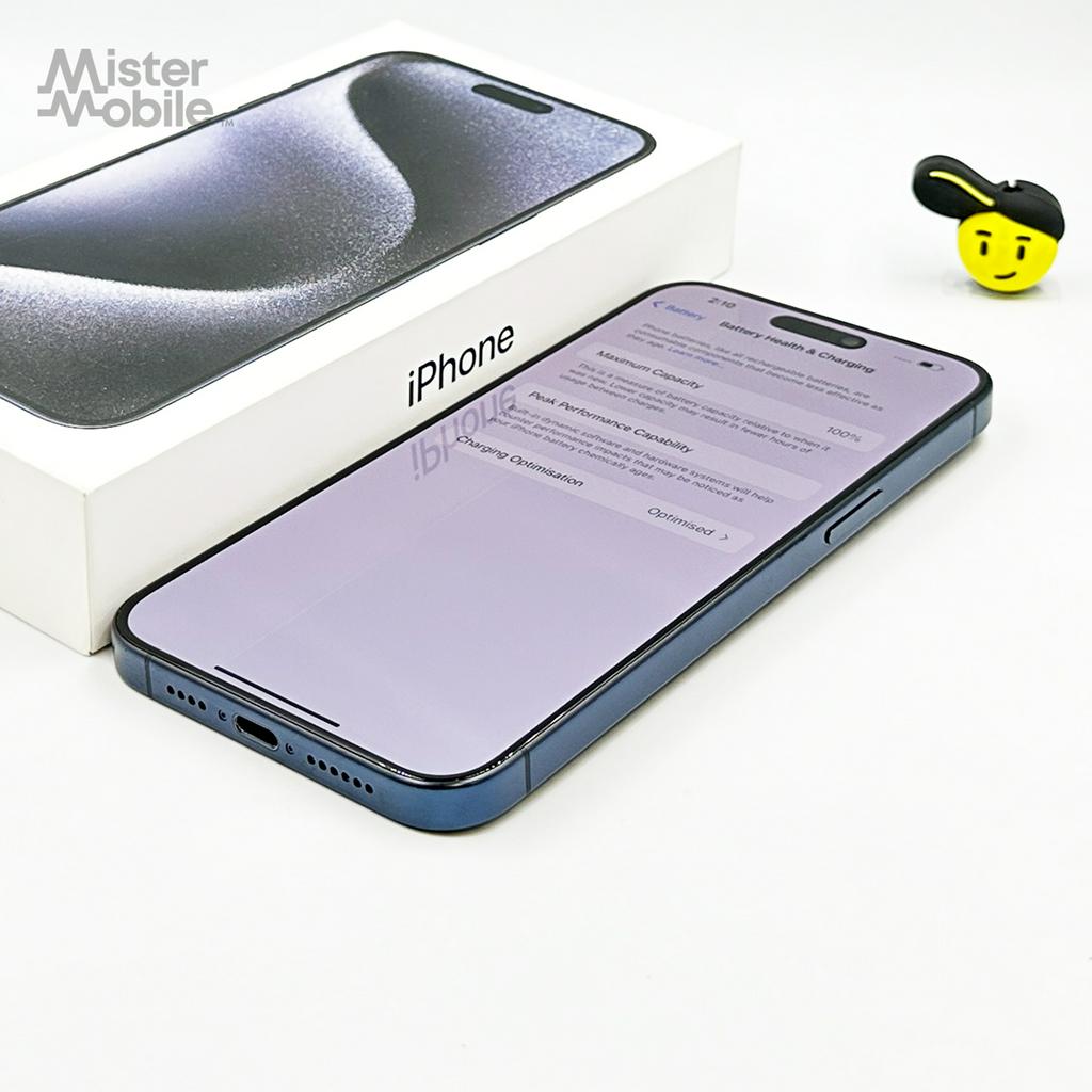 iPhone 15 Pro Max Blue Titanium 256GB, Mobile Phones & Gadgets, Mobile ...