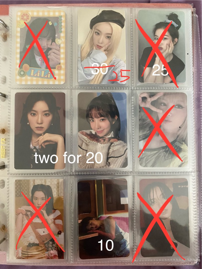 Irene Photocard, Hobbies & Toys, Collectibles & Memorabilia, K-Wave on ...