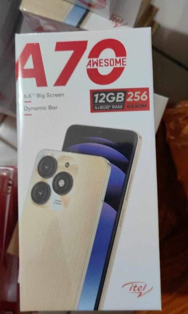 Itel A70 12+256GB original ntc, Mobile Phones & Gadgets, Mobile Phones ...