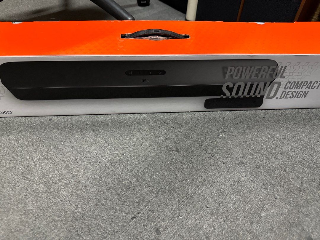 JBL BY HARMAN BAR 2.0 ALL-IN-ONE POWERFUL SOUND COMPACT DESIGN SOUNDBAR ...