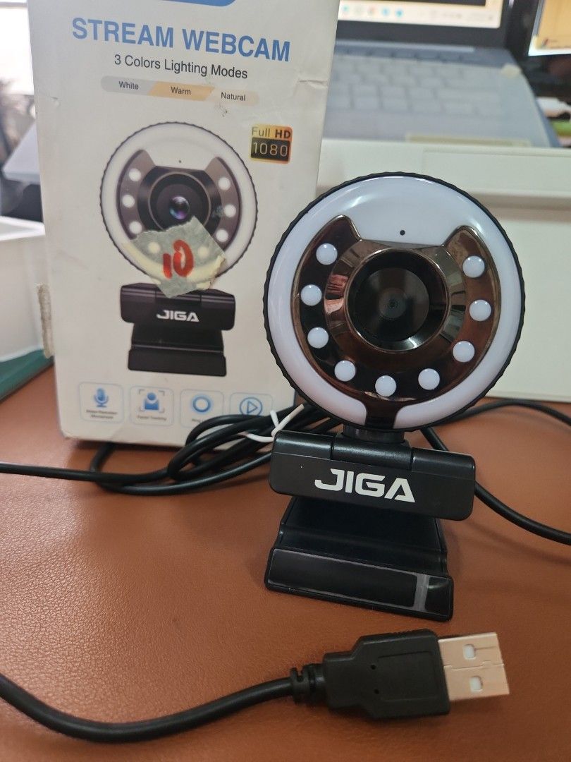 Jiga Webcam Full HD 1080P, Computers & Tech, Parts & Accessories ...