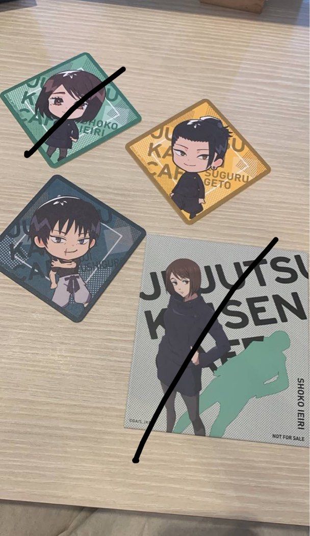 jjk jujutsu kaisen cafe hidden inventory, Hobbies & Toys, Memorabilia ...