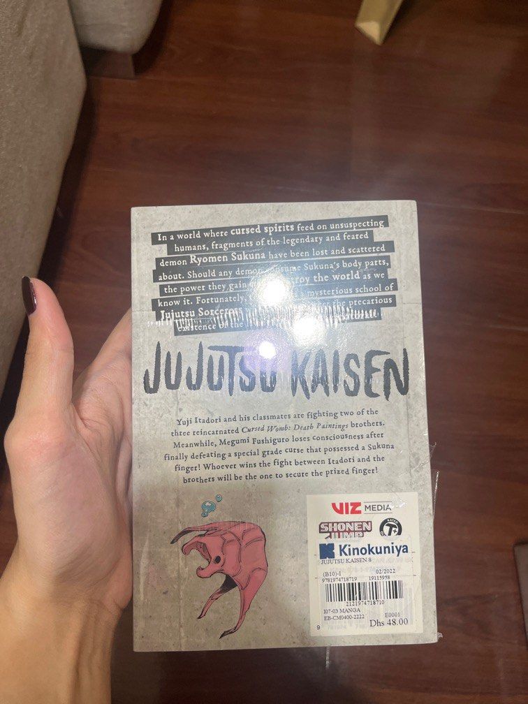Jujutsu Kaisen Vol. 8, Hobbies & Toys, Books & Magazines, Comics & Manga on Carousell