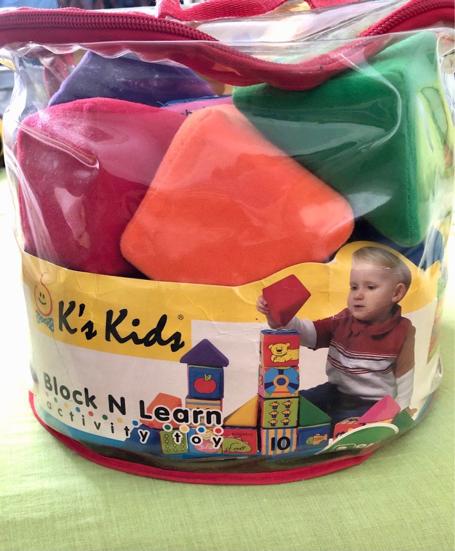 Kids soft blocks for learning and early education, Babies & Kids ...