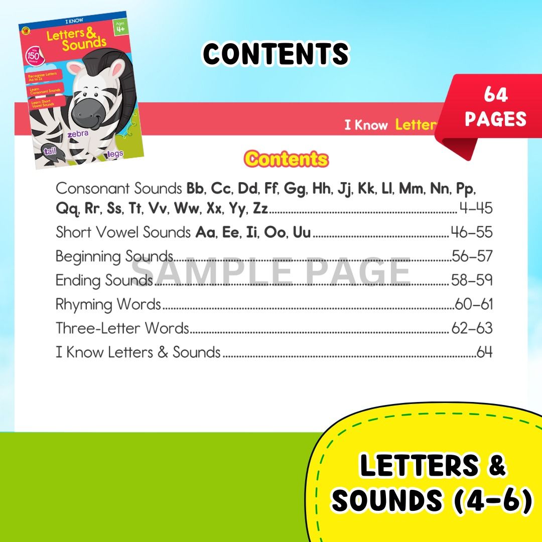 Kindergarden Nursery Activity Book (N1, N2, K1, K2 Assessment Book ...