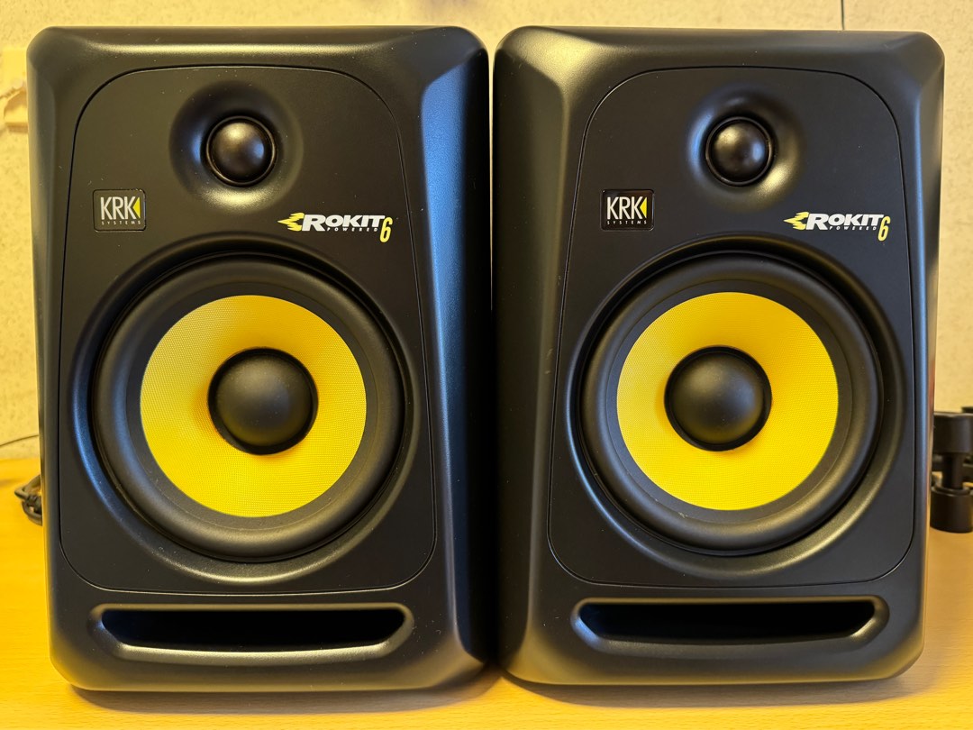 KRK ROKIT 6, 音響器材, Soundbar、揚聲器、藍牙喇叭、耳擴 - Carousell