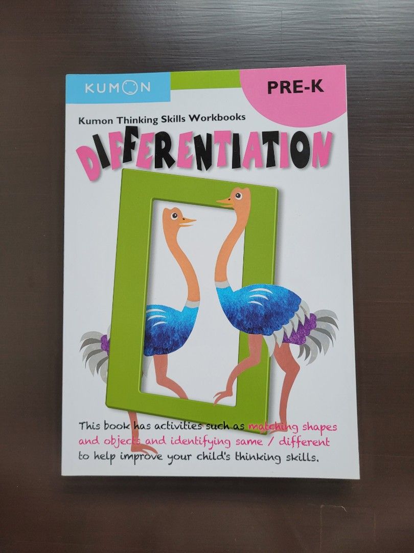Kumon - Differentiation (Pre-K), Hobbies & Toys, Books & Magazines ...