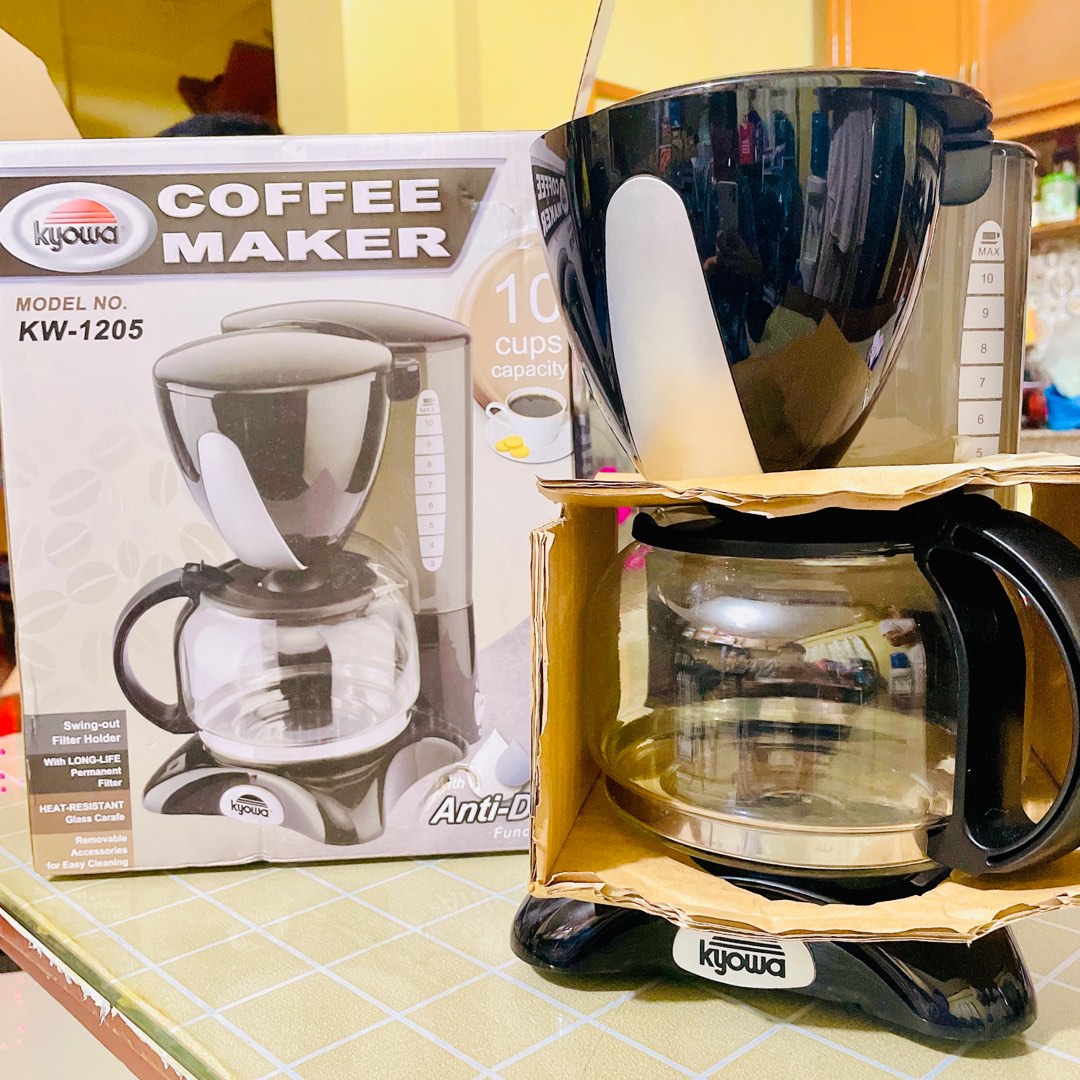 Kyowa Coffee Machine kw-120 (10cups), TV & Home Appliances, Kitchen ...