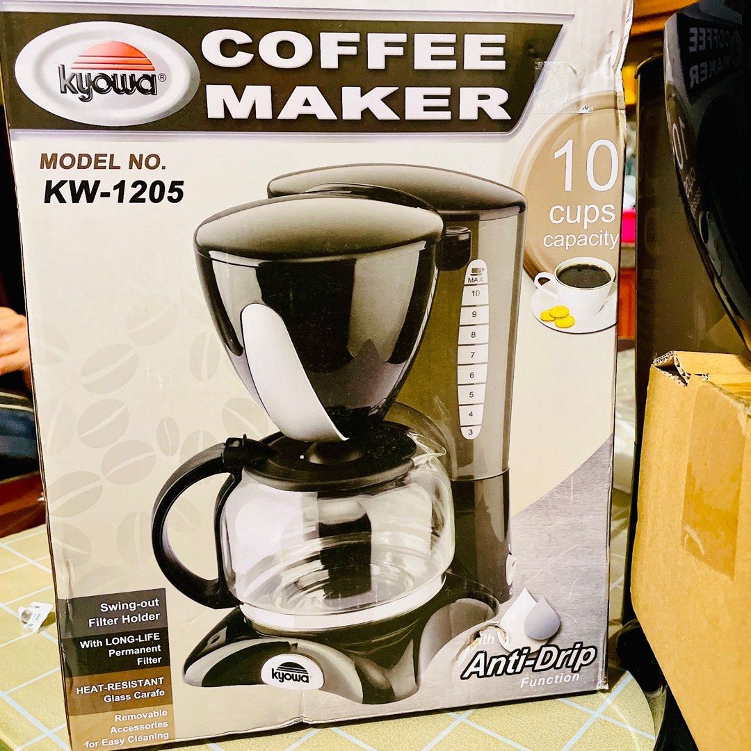 Kyowa Coffee Machine kw-120 (10cups), TV & Home Appliances, Kitchen ...
