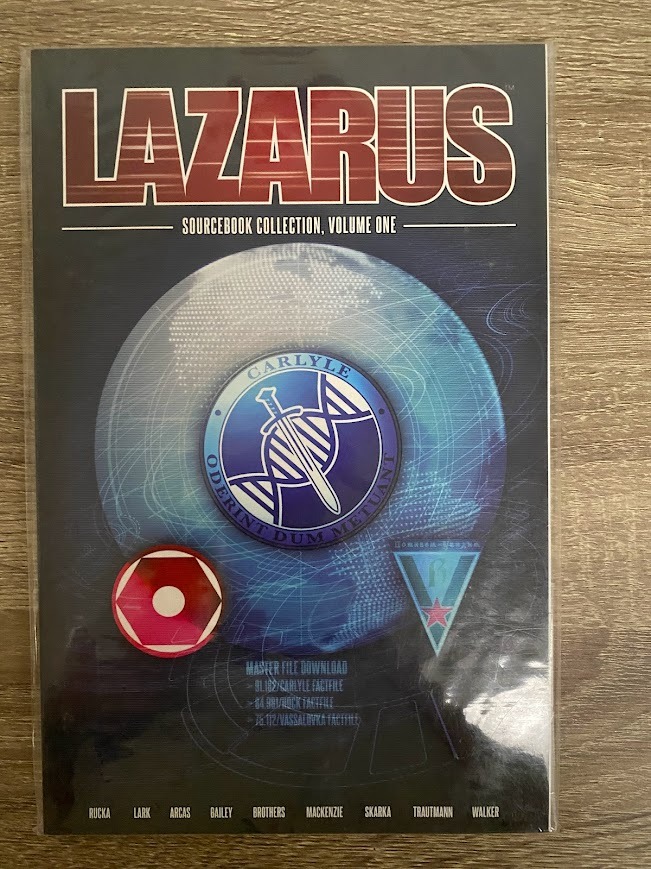 Lazarus: Sourcebook Collection Volume 1, Hobbies & Toys, Books ...