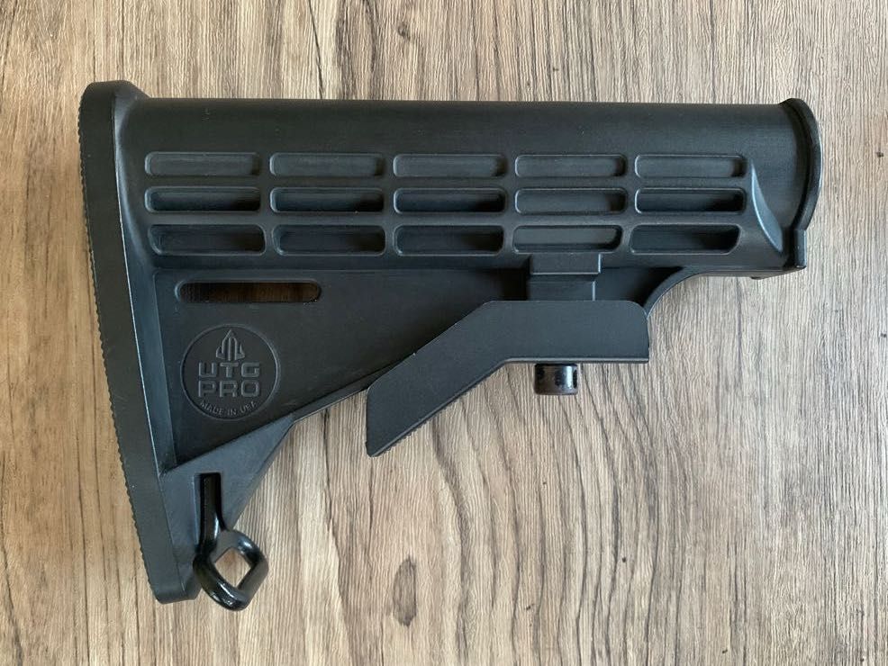 Leapers UTG PRO U6 USA Mil - Spec Polymer Butt Stock for AR15 M16 M4 ...