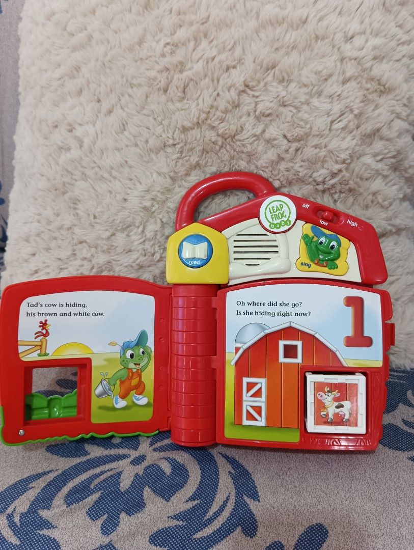 Leapfrog Tad's Counting Farm, Babies & Kids, Infant Playtime on Carousell
