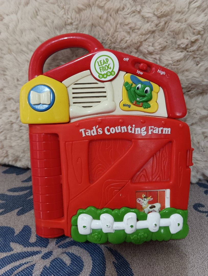 Leapfrog Tad's Counting Farm, Babies & Kids, Infant Playtime on Carousell