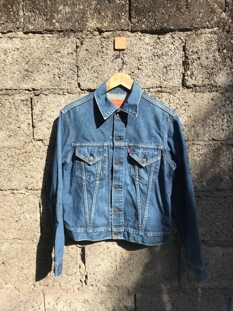 Levis LVC Japan Repro 71557 60s Trucker Jacket, Men's Fashion, Coats ...
