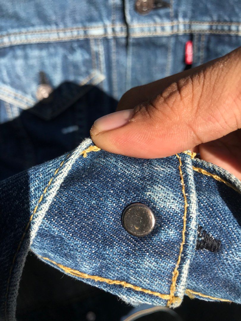 Levis LVC Japan Repro 71557 60s Trucker Jacket, Men's Fashion, Coats ...