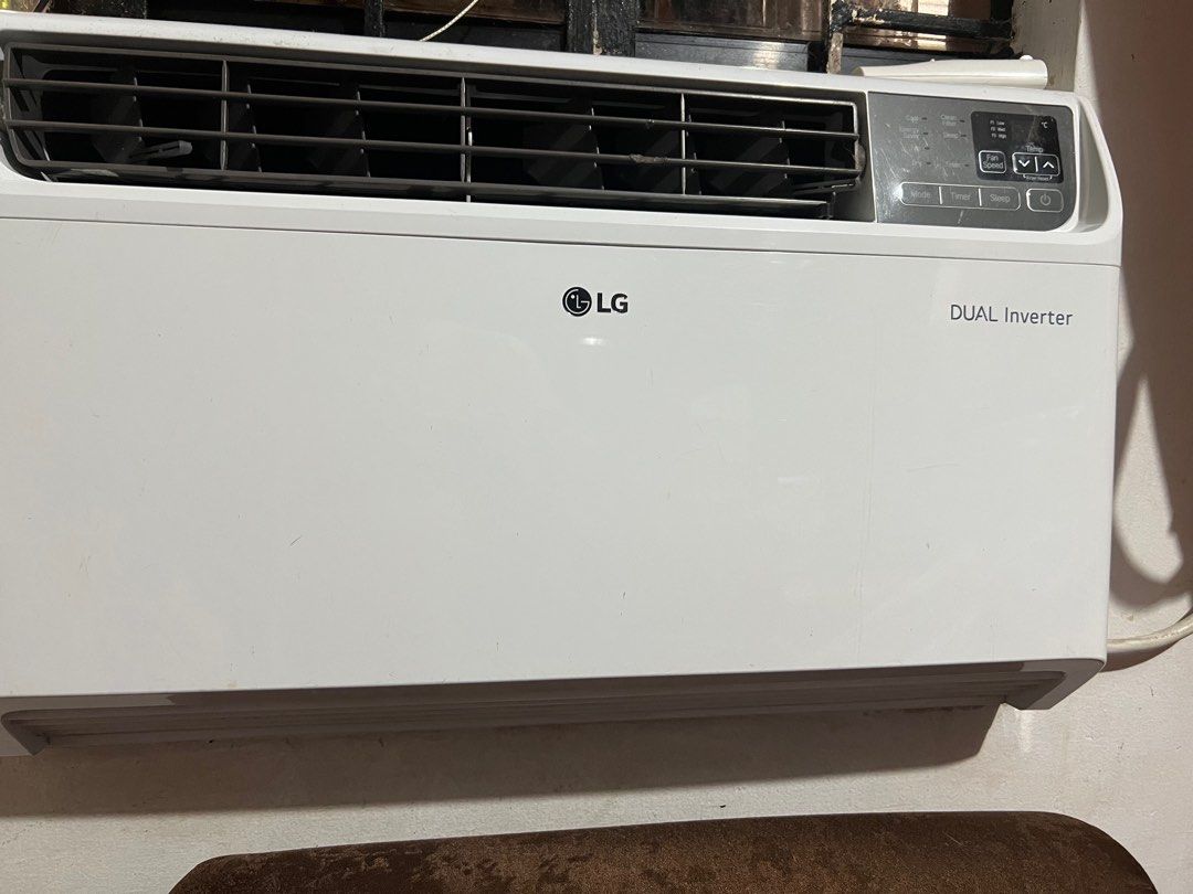 LG WINDOW TYPE DUAL INVERTER 1.5hp - LA150VC, TV & Home Appliances, Air ...