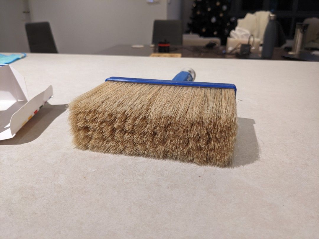 Limewash Paint Block Brush, Furniture & Home Living, Home Improvement ...