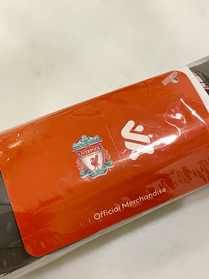 Liverpool FC Umbrella, Hobbies & Toys, Memorabilia & Collectibles, Fan ...
